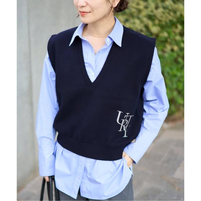 ジャーナルスタンダード（JOURNAL STANDARD）/《予約》ダブルニット ベスト