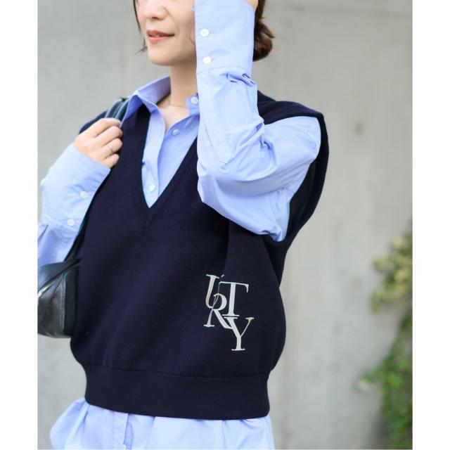 ジャーナルスタンダード（JOURNAL STANDARD）/《予約》ダブルニット ベスト