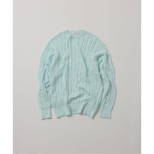 ジャーナルスタンダード（JOURNAL STANDARD）/《予約》【FOLL / フォル】superfine cotton cable sweater