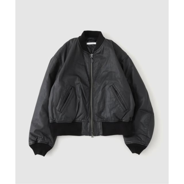 【NEW】ジャーナルスタンダード（JOURNAL STANDARD）/ゴートレザー ボンバーブルゾン