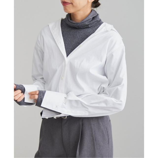 イエナ（IENA）/スーピマコットン レギュラーカラーシャツ