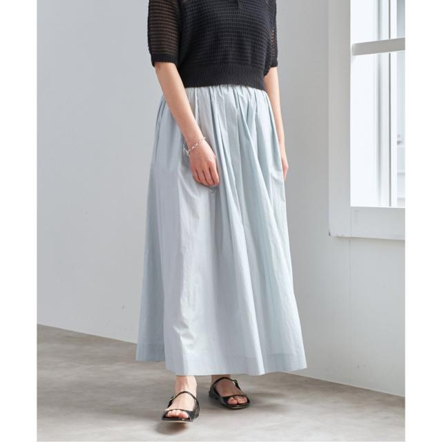 イエナ（IENA）/《WEB限定/追加3》タイプライター ボリュームスカート