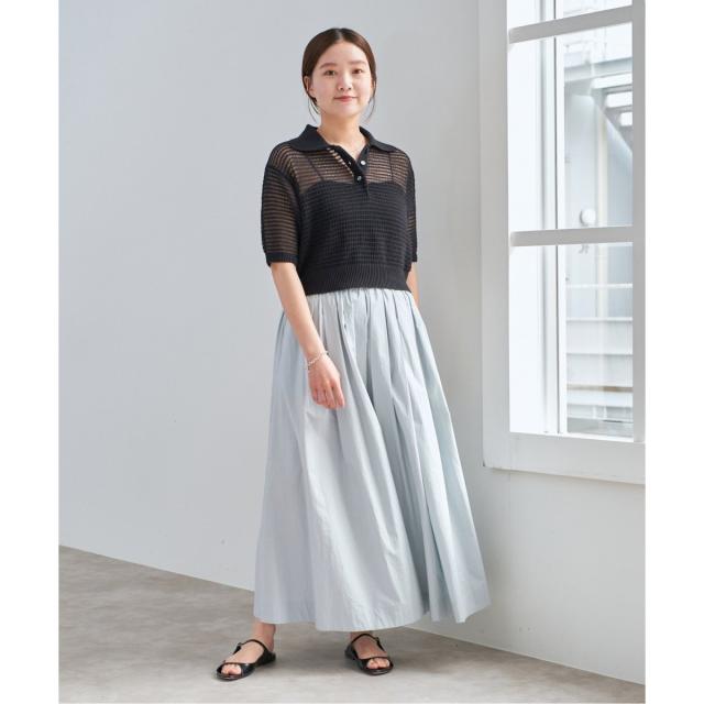 イエナ（IENA）/《WEB限定/追加3》タイプライター ボリュームスカート