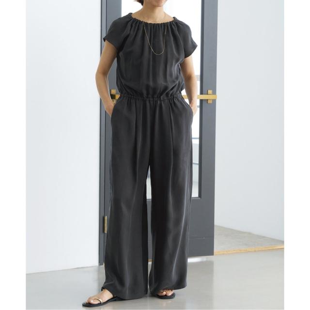 イエナ（IENA）/《追加2》キュプラギャザーネックオールインワン