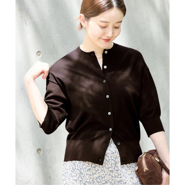 イエナ（IENA）/《追加2》LEVITAクルーカーディガン