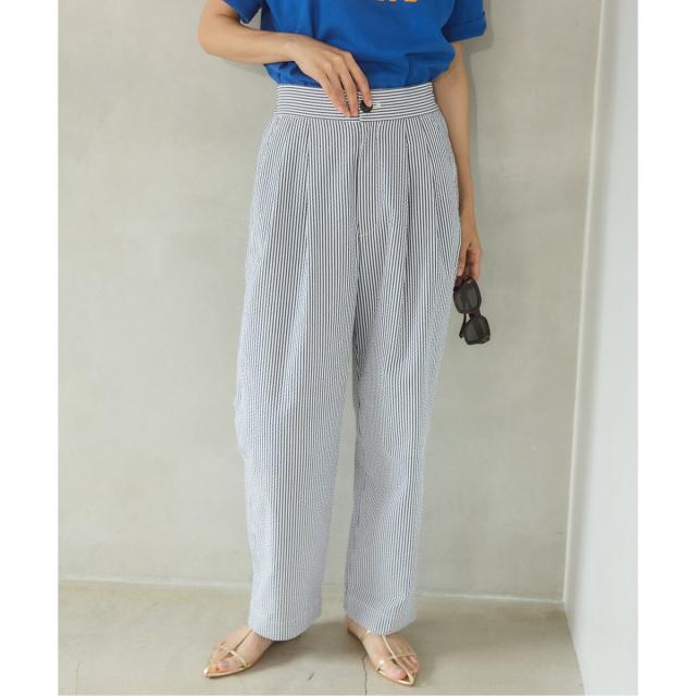 イエナ（IENA）/BLACK シアサッカーパンツ