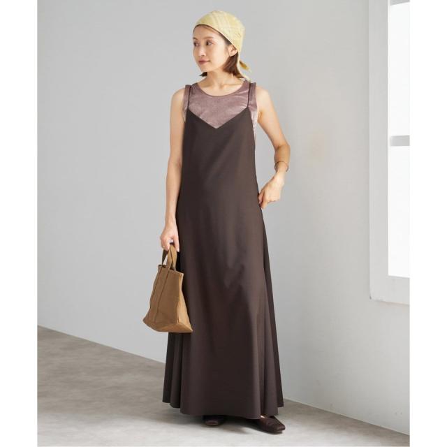 イエナ（IENA）/トロピカルWOOL キャミソールワンピース