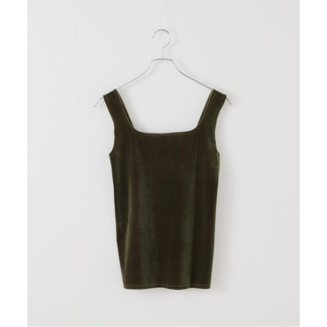 イエナ（IENA）/SIMONE WILD/シモーネ ワイルド VELVET SINGLET タンクトップ VELVET
