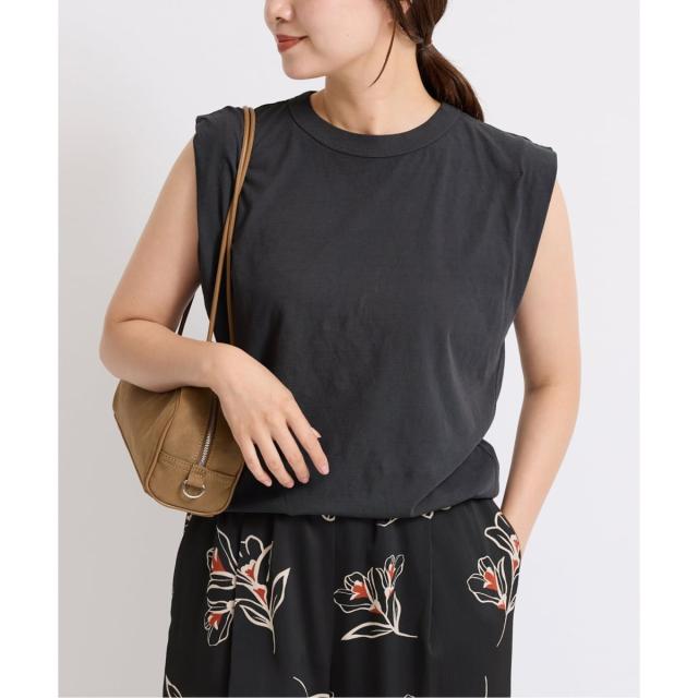 イエナ（IENA）/《追加》ATON/エイトン FRESCA SINGLE JERSEY ノースリーブ