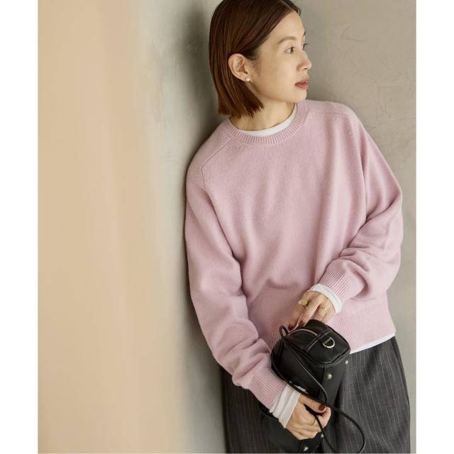 イエナ（IENA）/SUPER180クルーネックプルオーバー