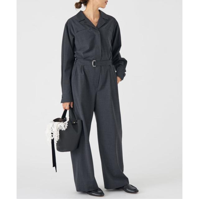 イエナ（IENA）/オープンカラージャンプスーツ