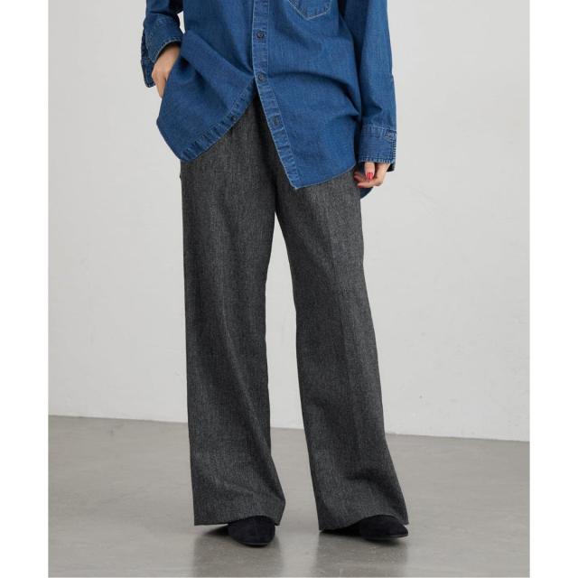 イエナ（IENA）/ウォッシャブル ツイードイージースラックス