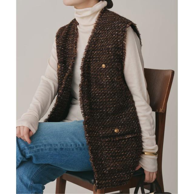 イエナ（IENA）/GIOLICA ツイードベスト