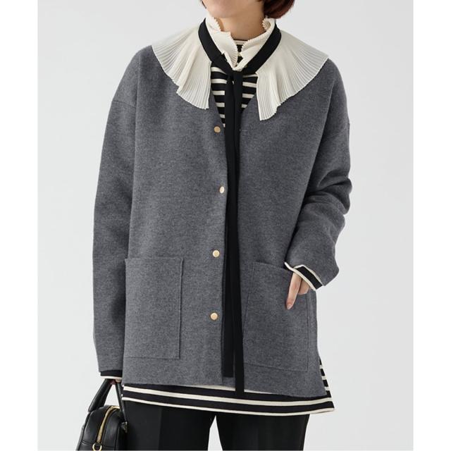 イエナ（IENA）/ドットボタンVネックカーディガン