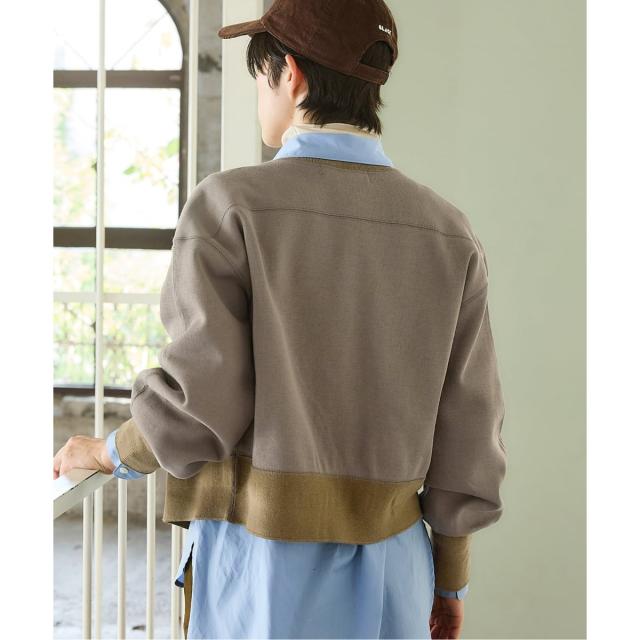 イエナ（IENA）/《追加2》BLACK ジップアップスウェット