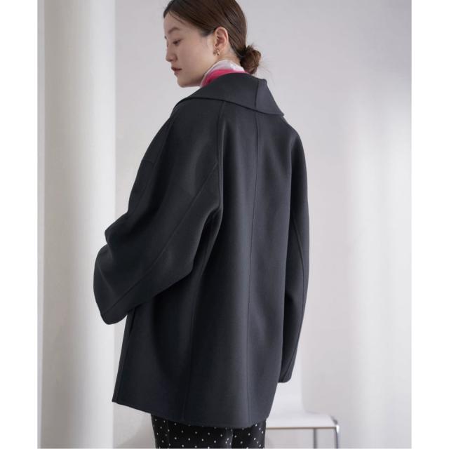 イエナ（IENA）/《追加》Super160 ショールカラーハーフコート