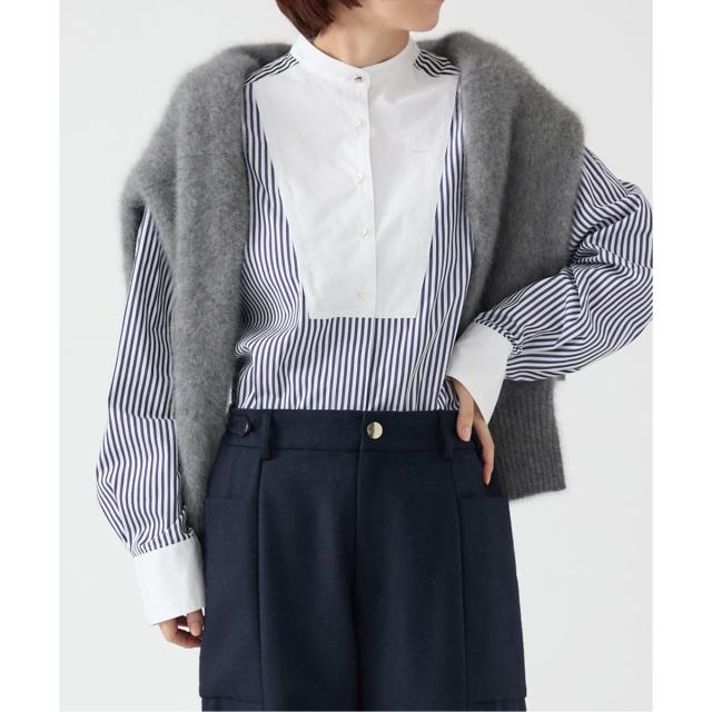 イエナ（IENA）/スビンコットンビブシャツ