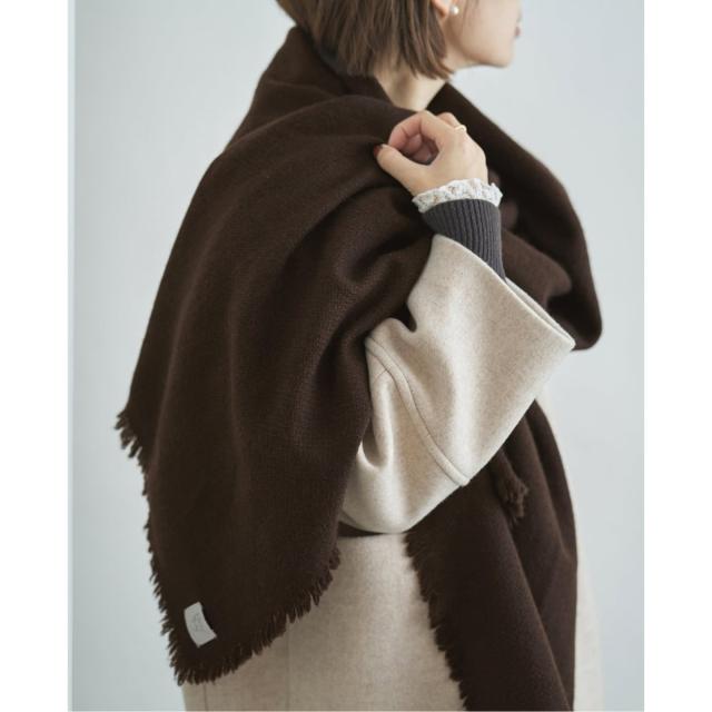 イエナ（IENA）/NIMNIMDUAI/ニムニムデュアイ PASHMINA WOOL PLANE STOLE ストール