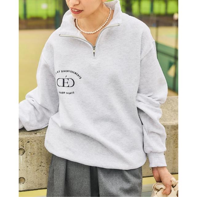 イエナ（IENA）/ADULT ORIENTED ROBES × IENA  ZIP UP SWEAT