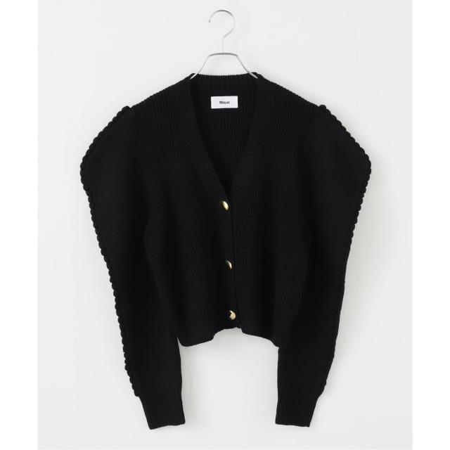 イエナ（IENA）/MOUJIC/ムジィーク PUFF SLEEVE CD カーディガン M−25−016