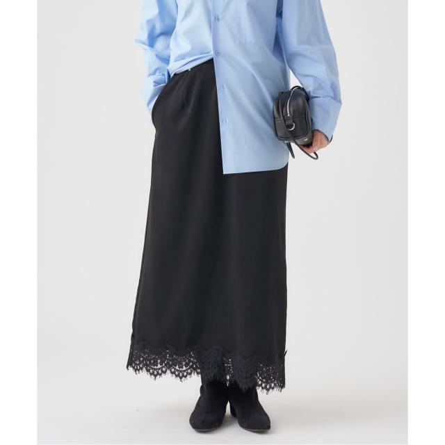 イエナ（IENA）/サテンレーススカート