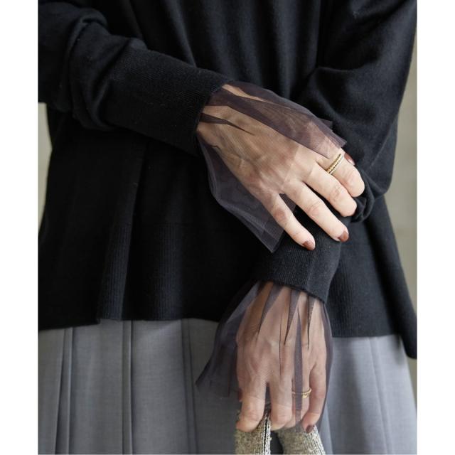 イエナ（IENA）/チュールカフスプルオーバー