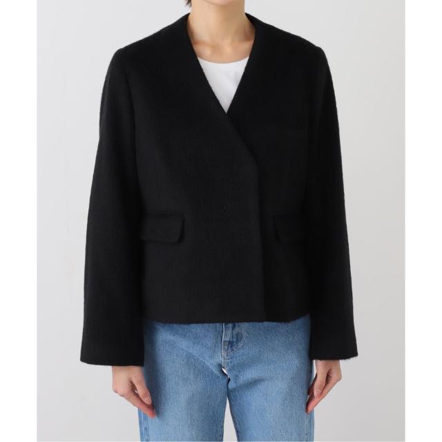 イエナ（IENA）/モヘヤ混シャギーショートコート