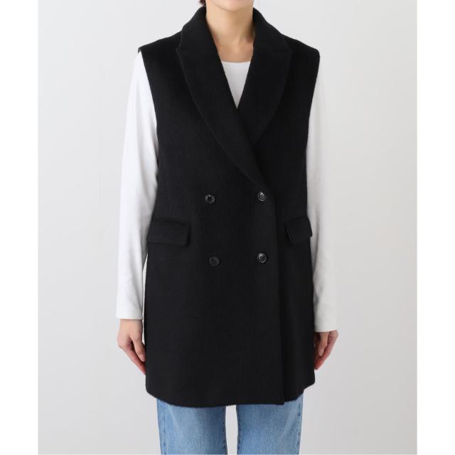 イエナ（IENA）/モヘヤ混シャギーテーラードベスト