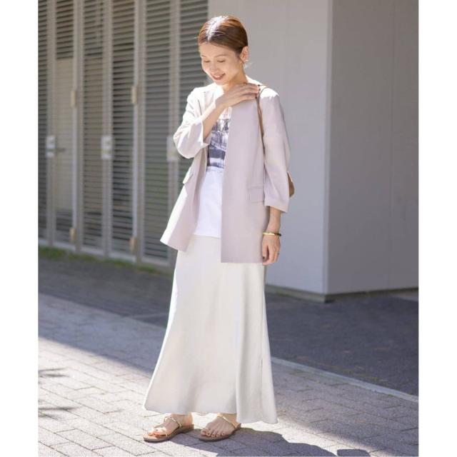 イエナ（IENA）/《追加15》ダブルサテンスカート