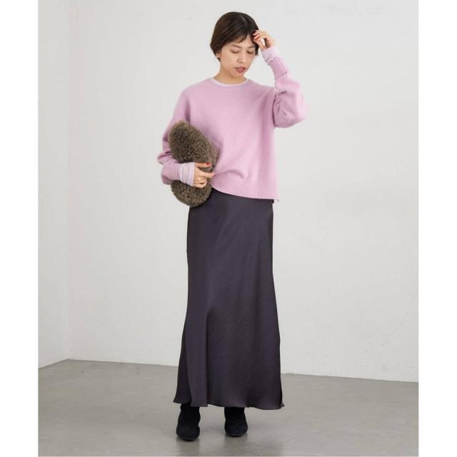 イエナ（IENA）/《追加15》ダブルサテンスカート