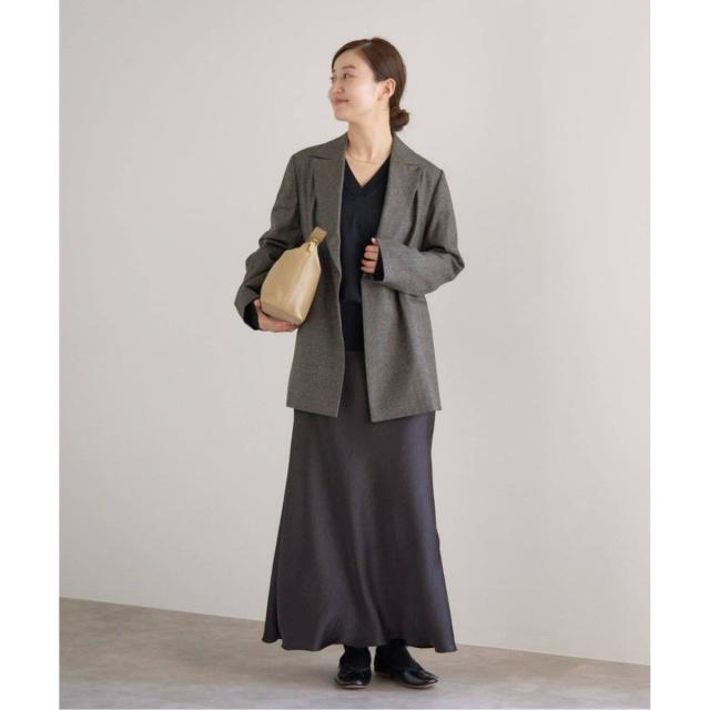 イエナ（IENA）/《追加15》ダブルサテンスカート