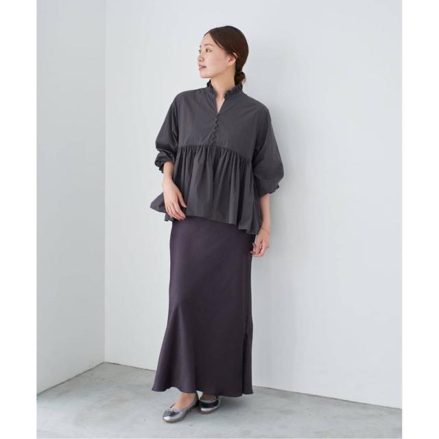 イエナ（IENA）/《追加15》ダブルサテンスカート