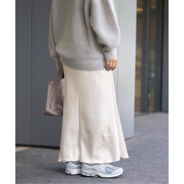 イエナ（IENA）/《追加15》ダブルサテンスカート
