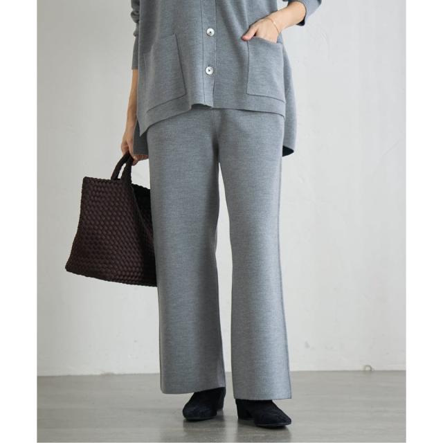 イエナ（IENA）/《予約》スーパーファインスムースニットパンツ