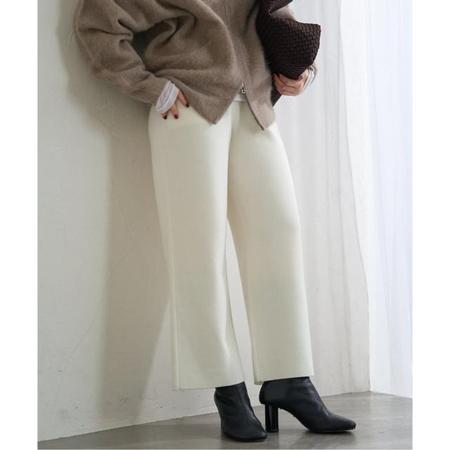 イエナ（IENA）/《予約》スーパーファインスムースニットパンツ