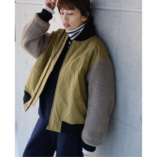 イエナ（IENA）/Maison IENA 別注 Nell/ネル ボアショートブルゾン 252−50281