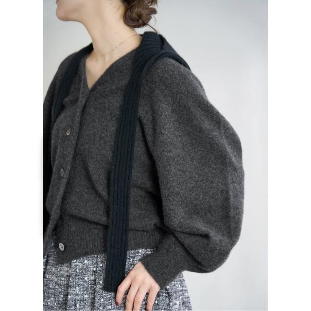 イエナ（IENA）/ピュア カシミヤ ドルマンVネックカーディガン