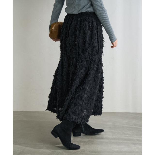 【NEW】イエナ（IENA）/カットジャガードスカート