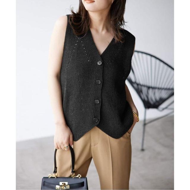 スローブ イエナ（SLOBE IENA）/《追加》ニットジレ