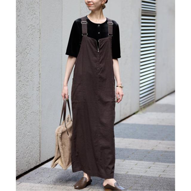 スローブ イエナ（SLOBE IENA）/《WEB/一部店舗限定/追加2》アイラインジャンパースカート