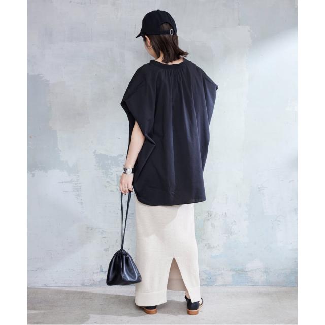 スローブ イエナ（SLOBE IENA）/《WEB・一部店舗限定/追加》レーヨンボイルバンドカラーブラウス