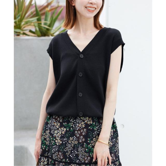 スローブ イエナ（SLOBE IENA）/《WEB限定/追加》総針Vネック ニットベスト