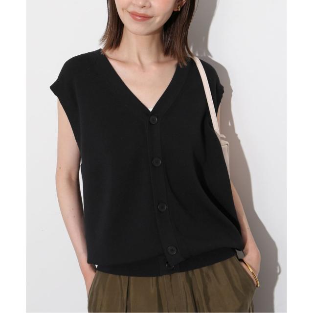 スローブ イエナ（SLOBE IENA）/《WEB限定/追加》総針Vネック ニットベスト