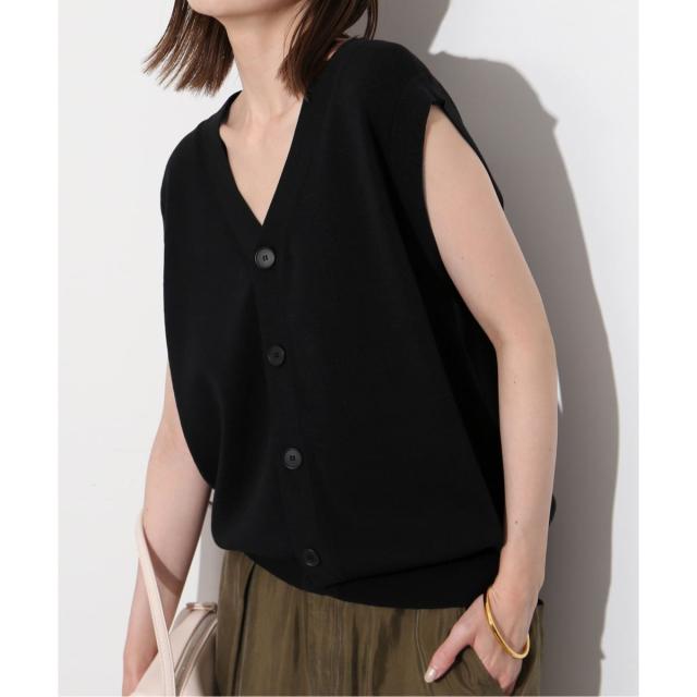スローブ イエナ（SLOBE IENA）/《WEB限定/追加》総針Vネック ニットベスト