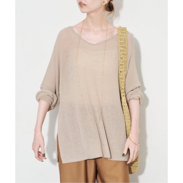 スローブ イエナ（SLOBE IENA）/畔オーバープルオーバー