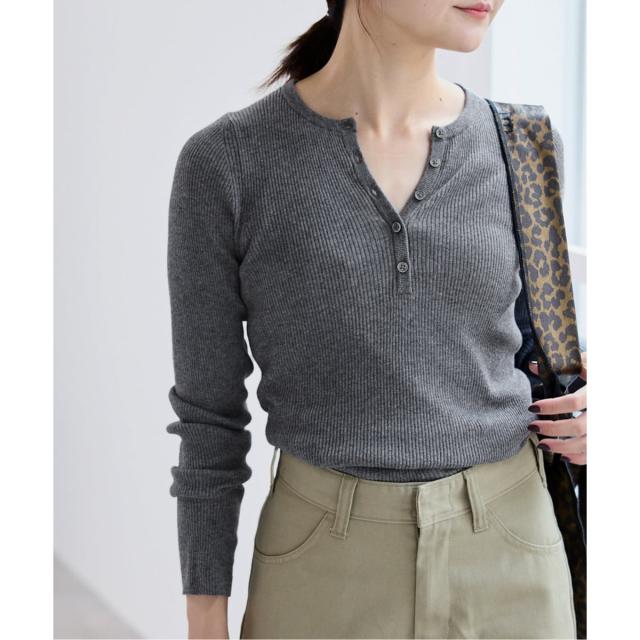 スローブ イエナ（SLOBE IENA）/《WEB限定/追加》スイビハイゲージヘンリープルオーバー