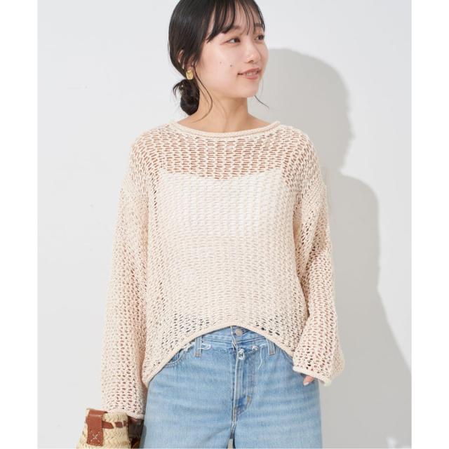 スローブ イエナ（SLOBE IENA）/LOGAN/ローガン SLOBE別注 メッシュプルオーバー