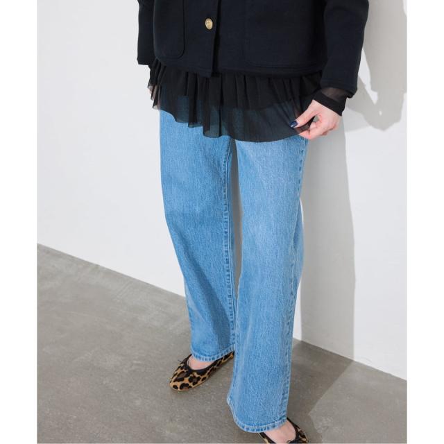 スローブ イエナ（SLOBE IENA）/ヘムラッフルチュールプルオーバー