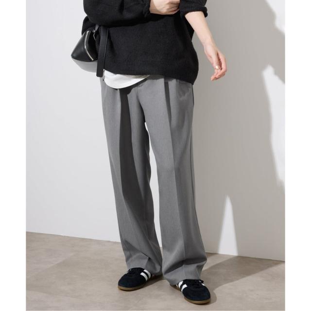 スローブ イエナ（SLOBE IENA）/パウダーツイルイージーテーパードパンツ