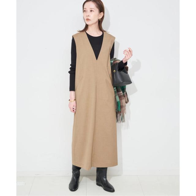 スローブ イエナ（SLOBE IENA）/《WEB限定/追加》TR Vネックジャンパースカート